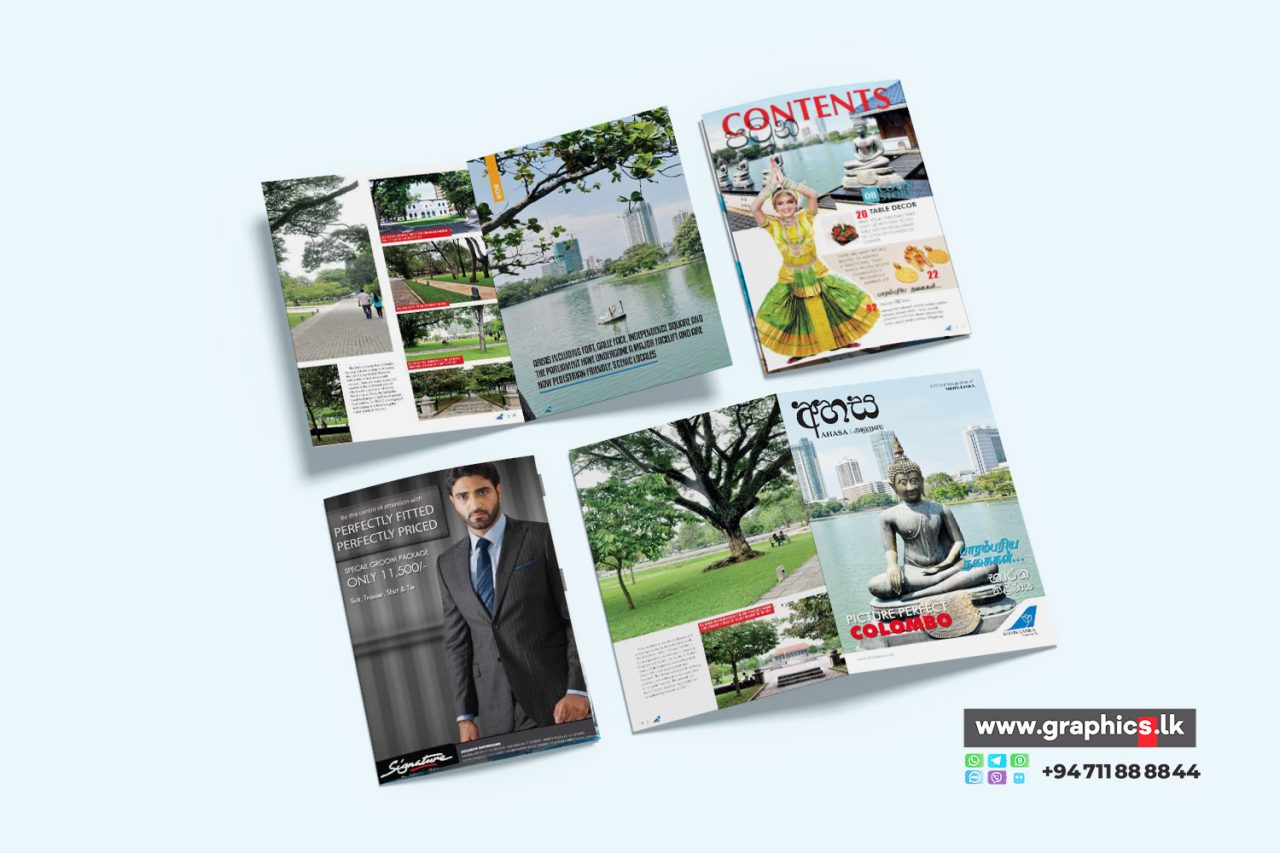 Ahasa Magazine - Graphics.lk